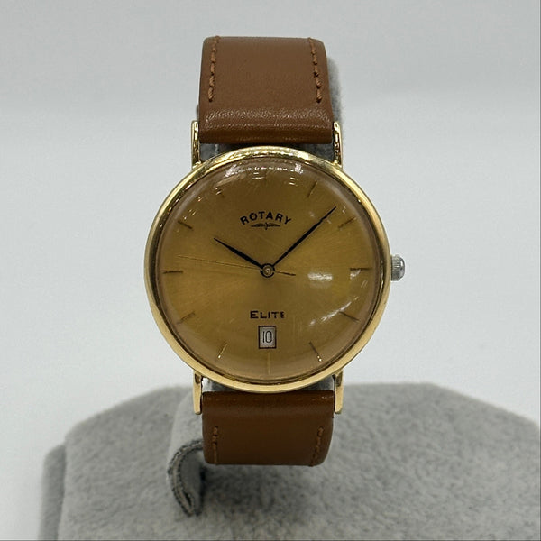 Rotary Elite 18ct Yellow Gold Watch – Elite HNW - High End Watches ...