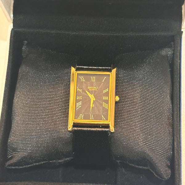 Seiko Gold Square Face – Elite HNW - High End Watches, Jewellery & Art ...