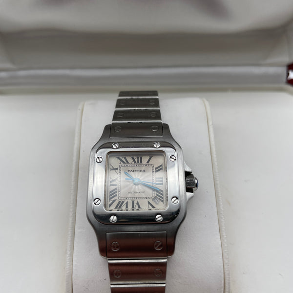 Stainless Steel Cartier Santos Small – Elite HNW - High End Watches ...