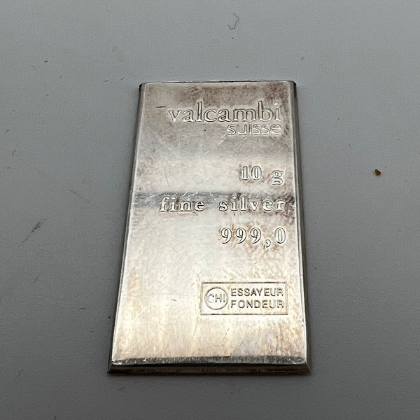 10g Fine Silver Bar – Elite HNW - High End Watches, Jewellery & Art ...