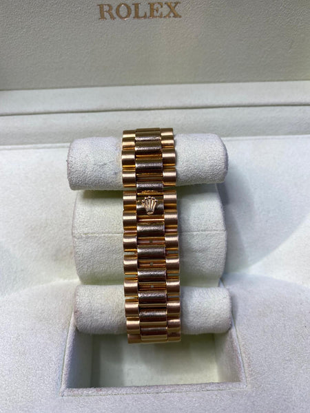 Rolex 18ct Yellow Gold Day Date With Champagne Dial – Elite HNW - High ...